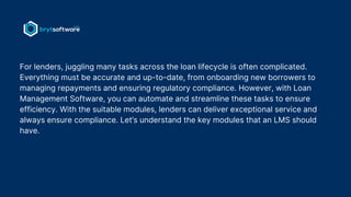 Exploring Key Modules in Loan Management Software.pptx