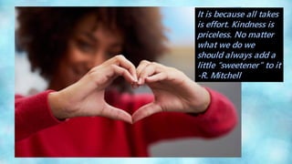 Exploring Kindness Presentation on World Kindness Day | PDF