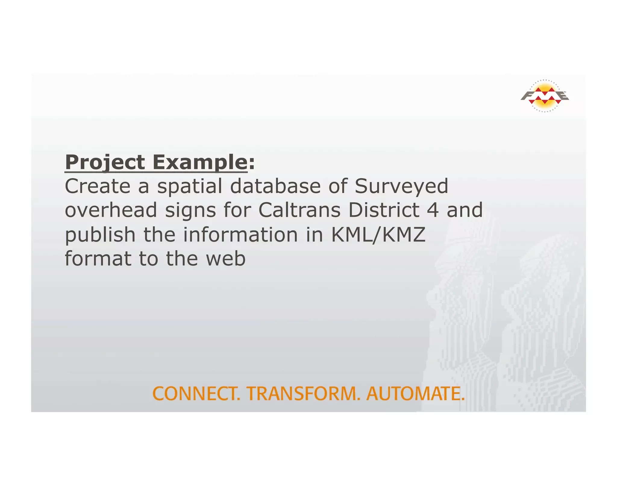 Exploring KML Transformers | PPT