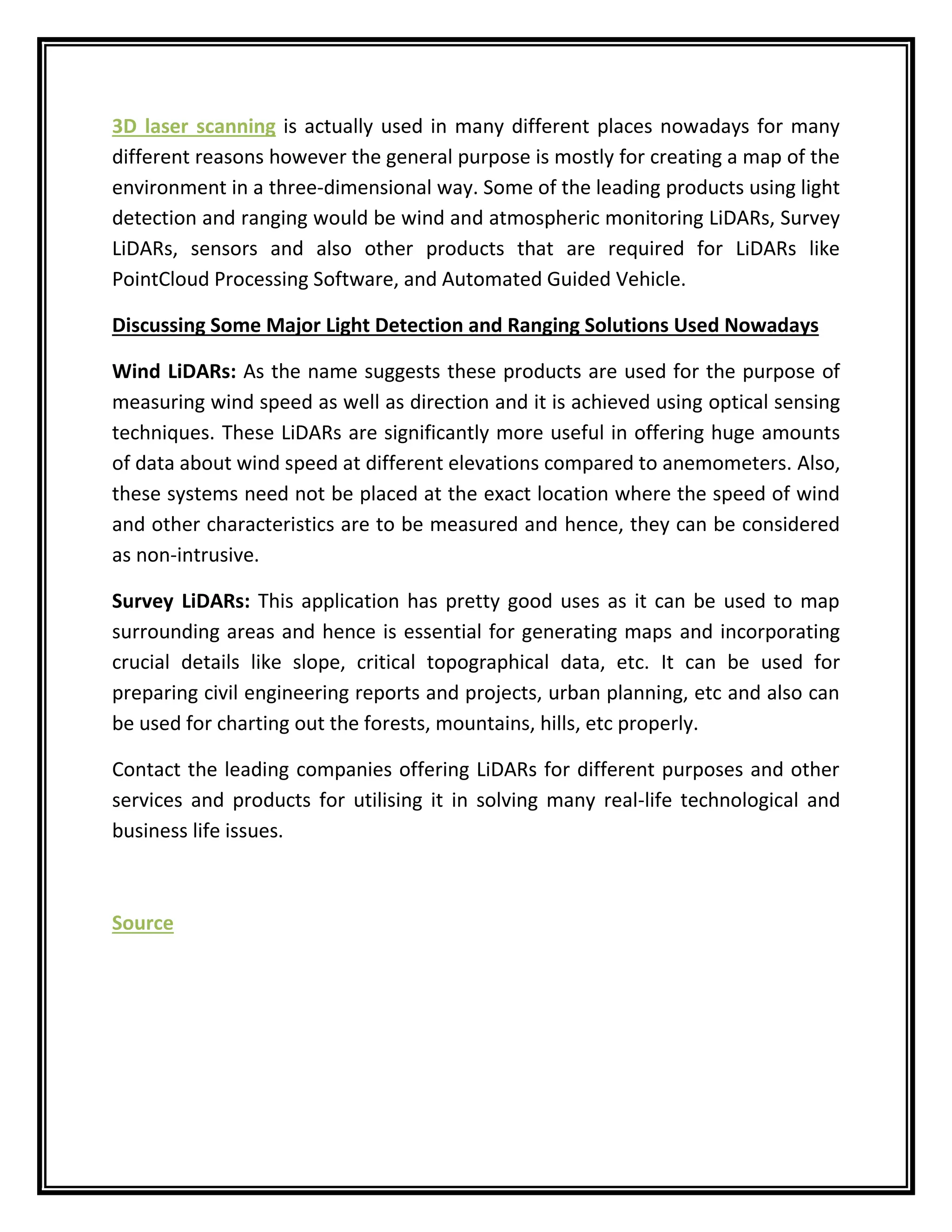 Exploring LiDAR Revolutionising 3D Mapping and Scanning.pdf