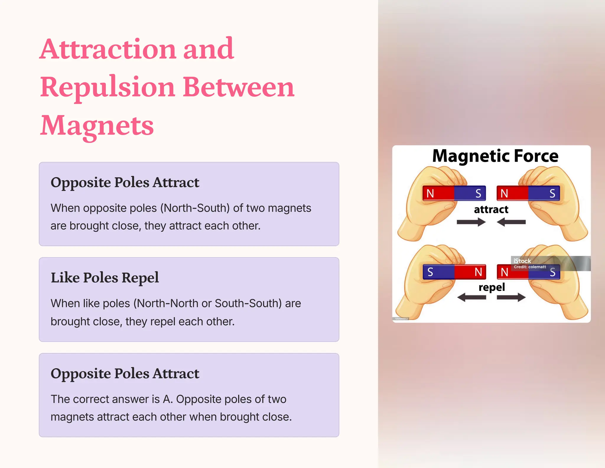 EXPLORING MAGNETS.pdf/6th Science curiosity | PDF