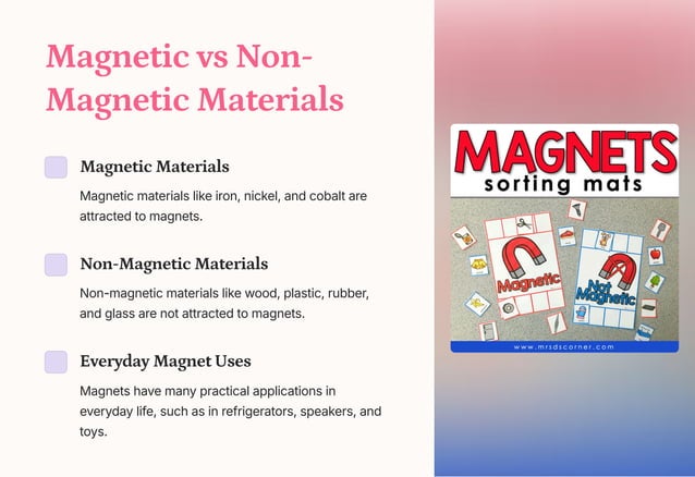 EXPLORING MAGNETS.pdf/6th Science curiosity | PDF