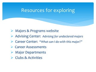 Exploring Majors at HSU | PDF