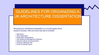 Exploring Manchester Architecture Dissertations - PPT.pptx