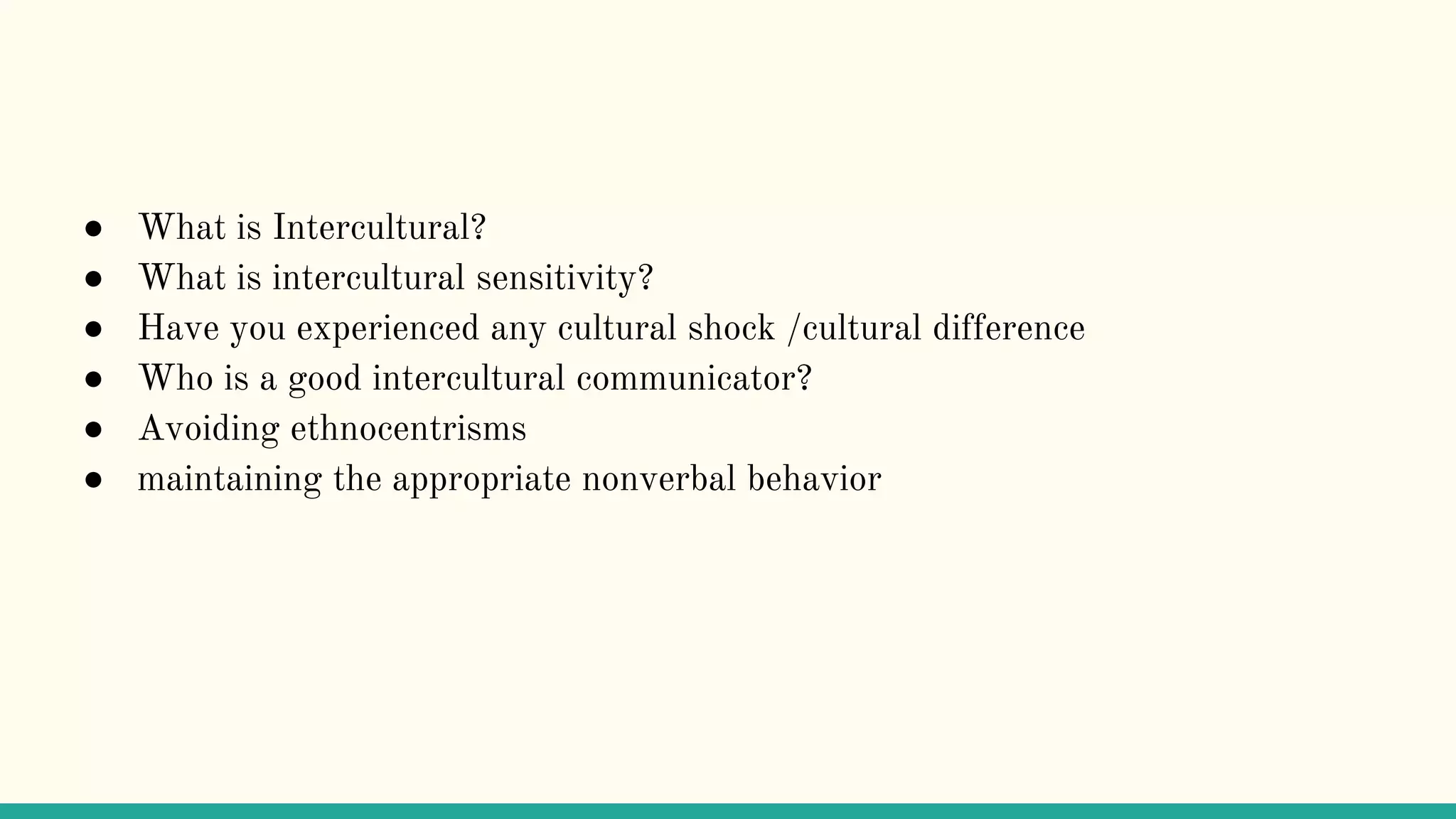 Exploring Milton Bennett's Developmental Model of Intercultural ...