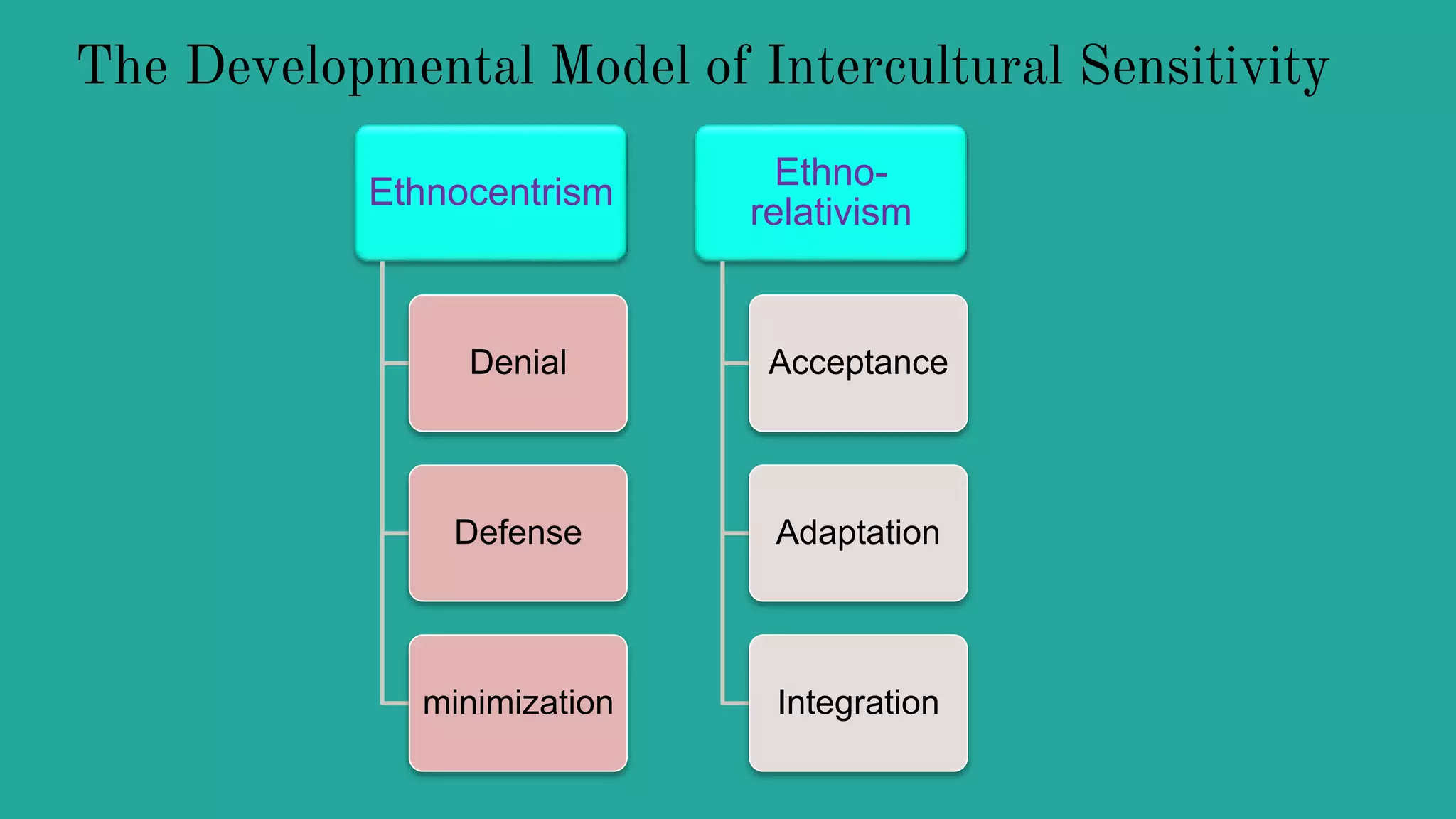 Exploring Milton Bennett's Developmental Model of Intercultural ...