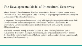 Exploring Milton Bennett's Developmental Model of Intercultural ...