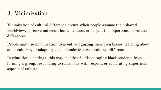 Exploring Milton Bennett's Developmental Model of Intercultural ...