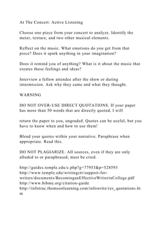 Exploring Music Concert Paper Guidelines Instructions.docx