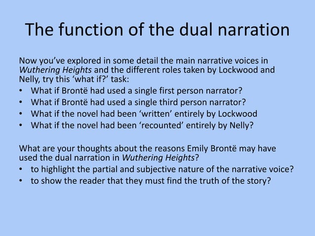 Exploring narrative voice | PPT