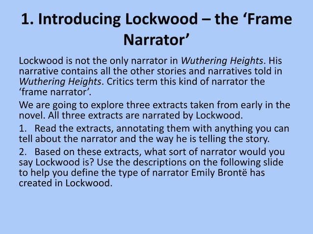 Exploring narrative voice | PPT