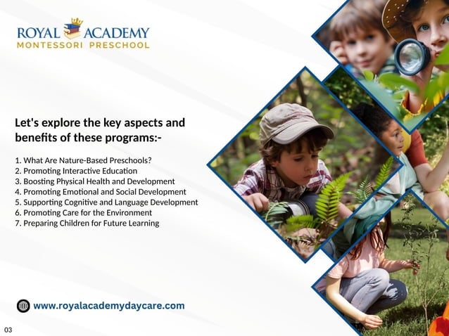 Exploring Nature-Based Preschool Programs | PPTX