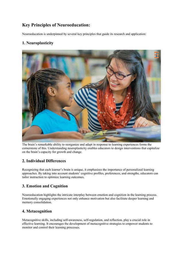 Exploring Neuroeducation: Bridging the Gap Between Brain Science and Learning | PDF