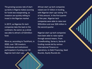 Decoding Nigeria's booming tech scene | PDF