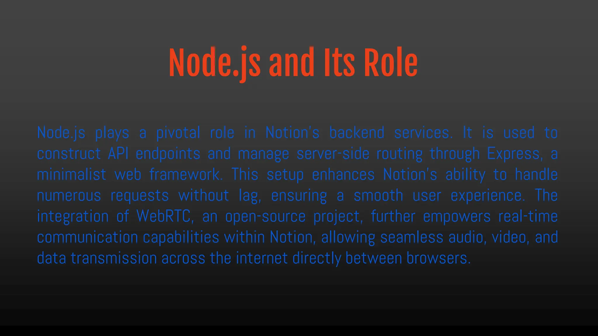 Exploring Notion: The Tech Stack Behind the Popular Tool | PPTX