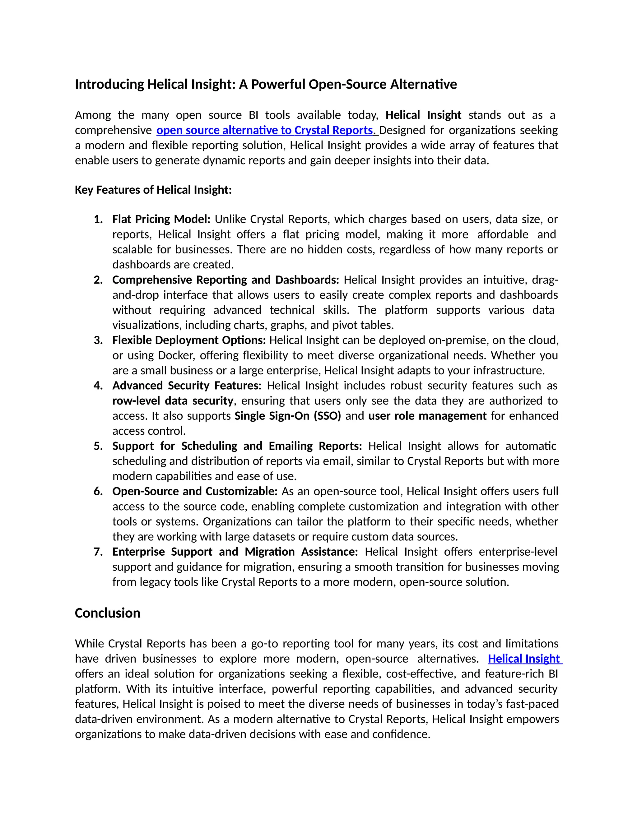 Exploring Open-Source Alternatives to Crystal Reports Helical Insight as a Powerful Solution.pptx
