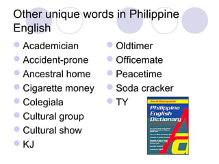 Exploring Philippine English | PPT