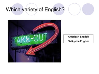 Exploring Philippine English | PPT