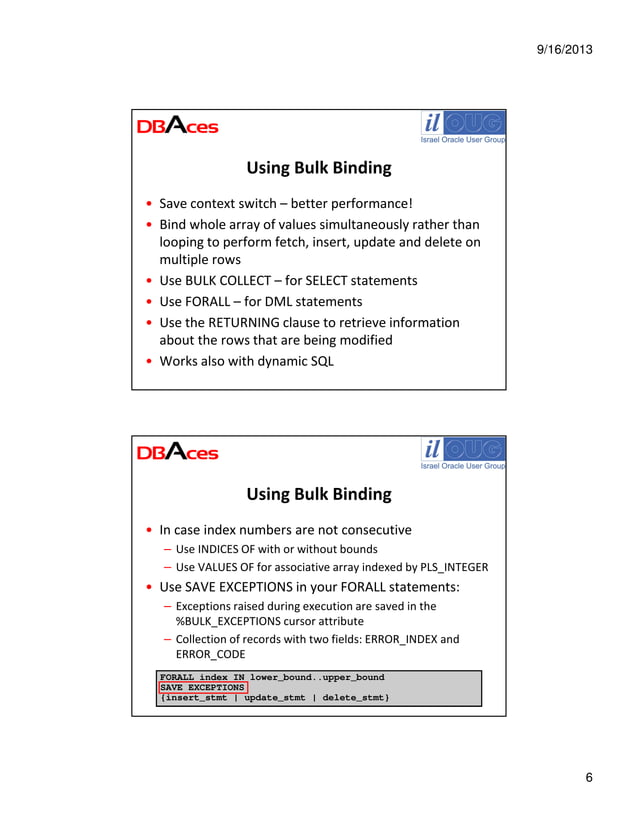Exploring Plsql New Features Best Practices September 2013 Pdf 3992