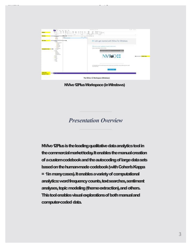 Exploring Qualitative Data Analytics with NVivo 12 Plus | PDF