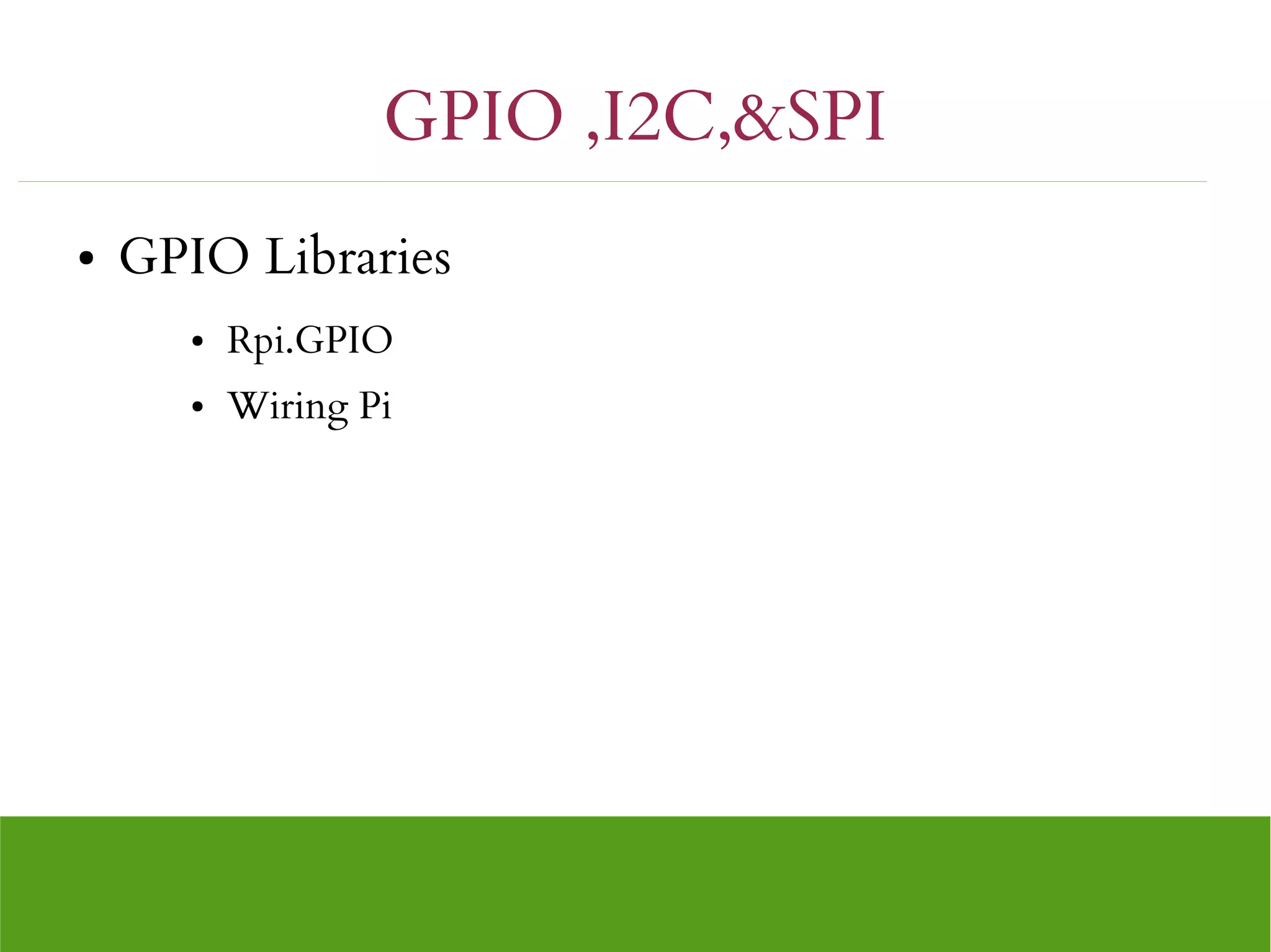 Exploring Raspberry Pi | PPT Exploring Raspberry Pi | PPT