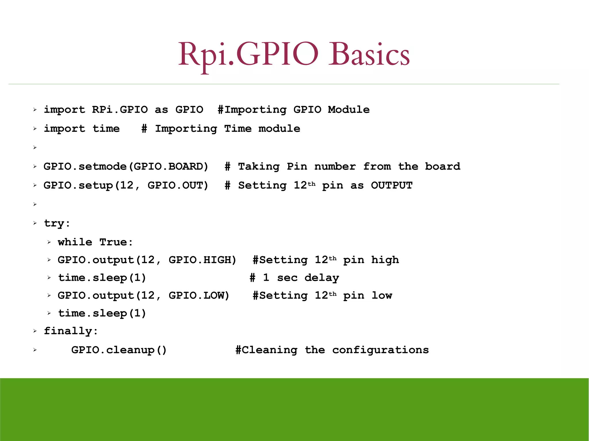 Exploring Raspberry Pi | PPT Exploring Raspberry Pi | PPT
