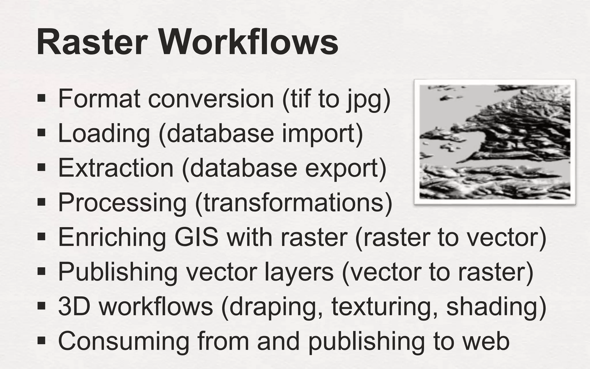 Exploring Raster with FME | PPTX