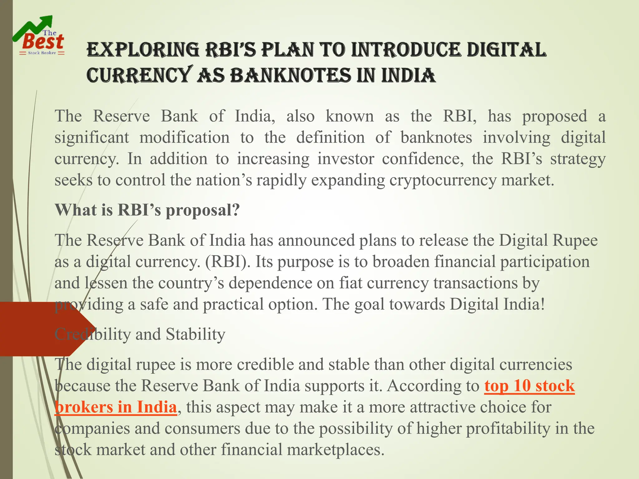 Exploring RBI’s Plan to Introduce Digital Currency as Banknotes in ...