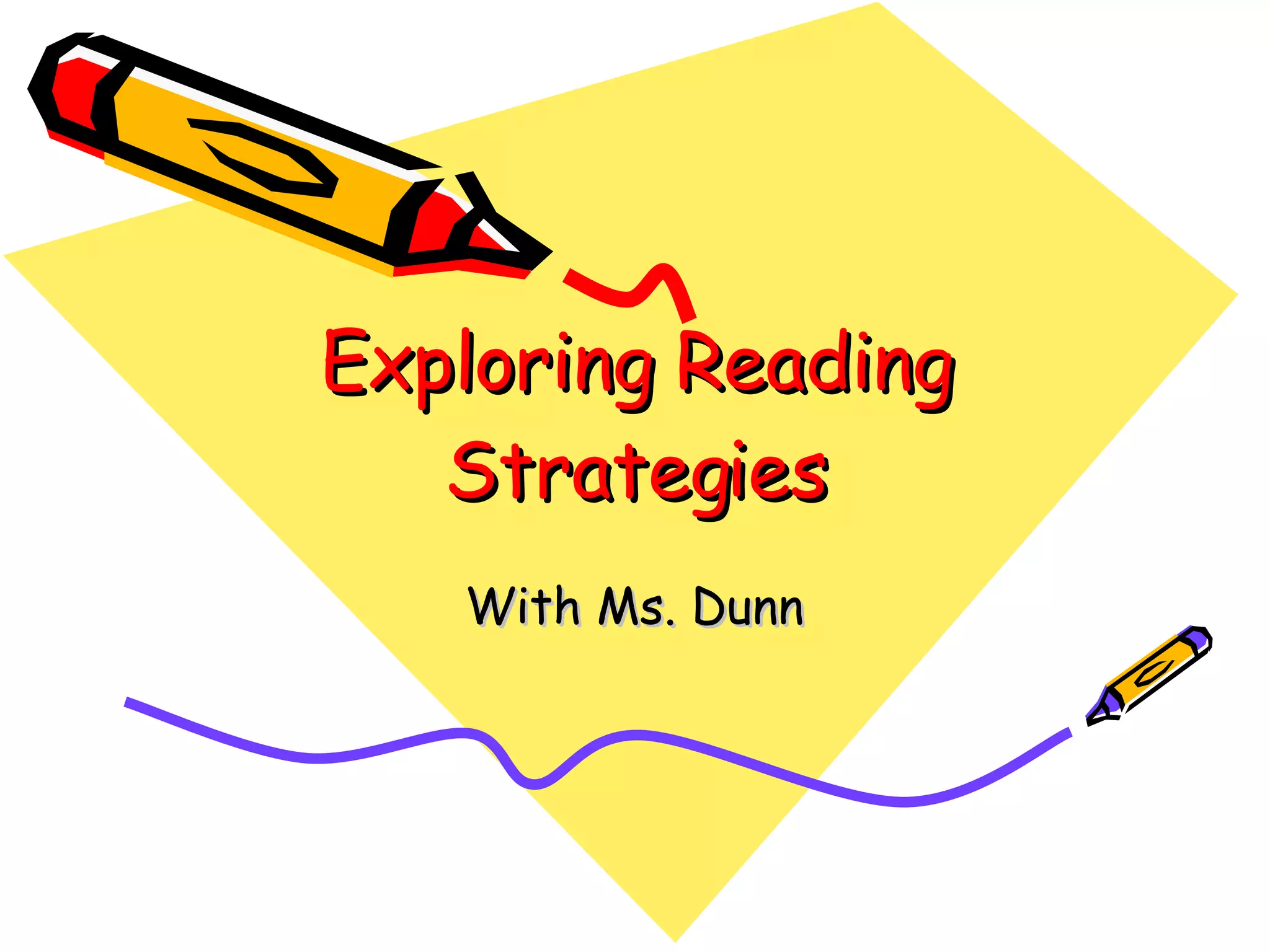 Exploring Reading Strategies | PPT