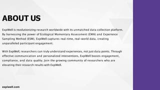 Exploring Real-Time Data Collection with Ecological Momentary ...