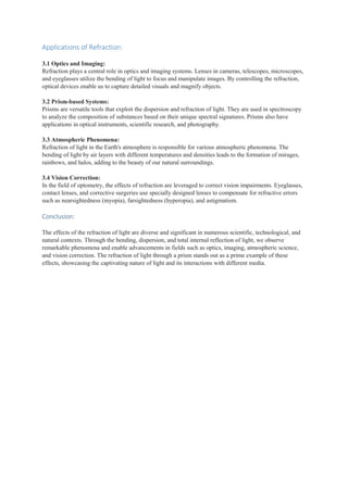 Exploring Refraction | PDF