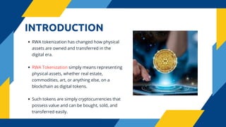 Exploring a Real World Asset Tokenization | PDF