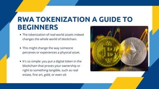 Exploring a Real World Asset Tokenization | PDF