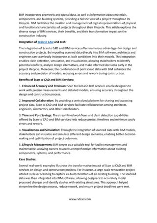Exploring Scan to CAD and BIM services.pdf