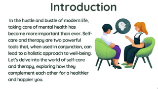 Exploring Self-Care With Therapy: A Path To Holistic Well-Being | Solh Wellness | PDF | Holistic ...