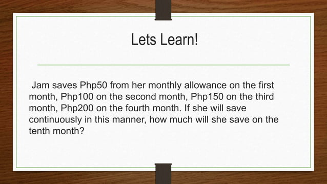 Exploring sequences | PPTX