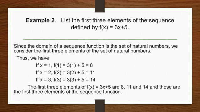 Exploring sequences | PPTX