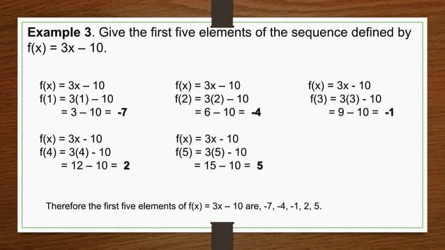 Exploring sequences | PPTX