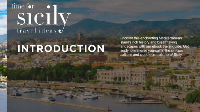 Exploring Sicily Your Comprehensive Ebook Travel Guide | PPT