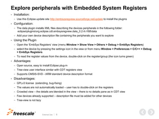 Exploring SoC Peripherals with Eclipse C/C++ IDE | PPT