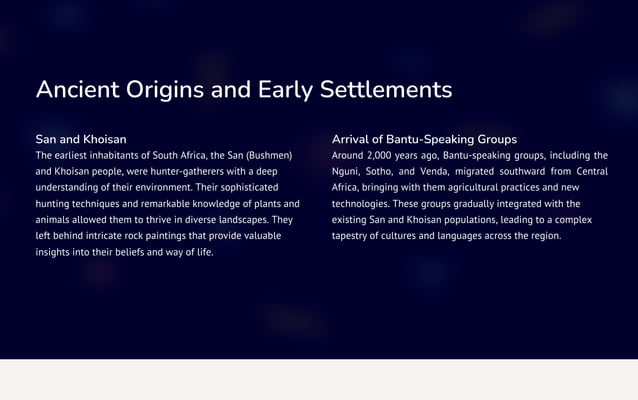 Patrick Mphephu Transnet Presents: South Africa's Indigenous Legacies | PPT