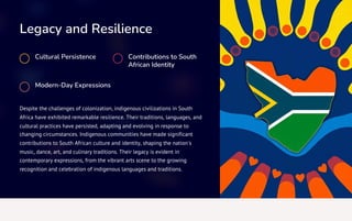 Patrick Mphephu Transnet Presents: South Africa's Indigenous Legacies | PDF