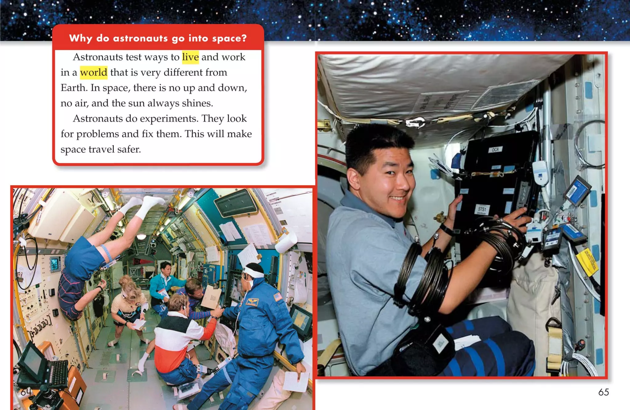 Exploring Space with an Astronaut | PDF