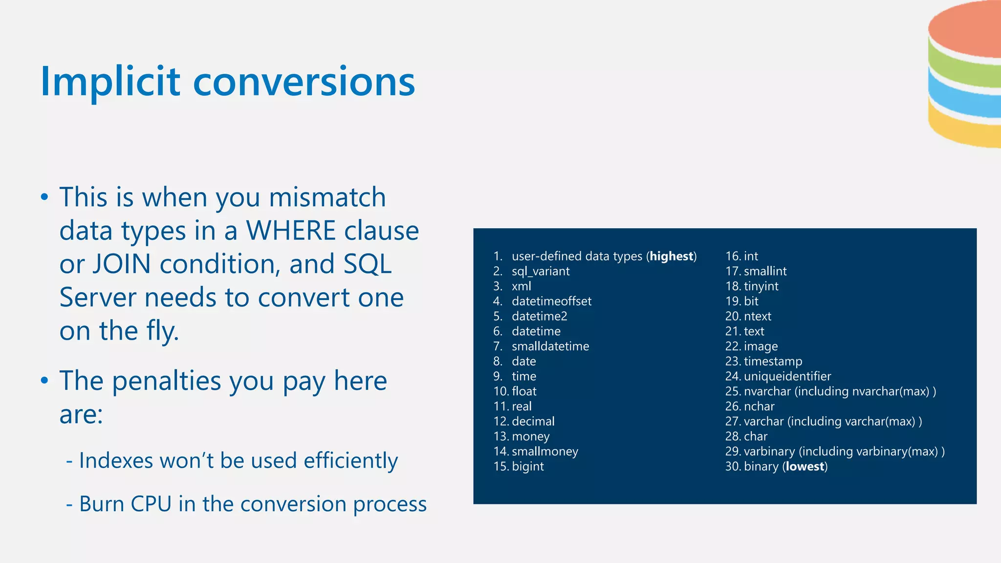 Exploring T-SQL Anti-Patterns | PDF | Databases | Computer Software and ...