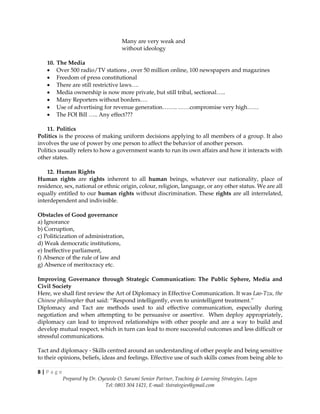 Exploring the act of diplomacy and the implication of communication in ...