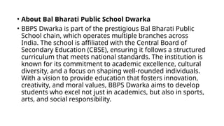 Exploring the Admission Process at Bal Bharati Public School Dwarka.pptx