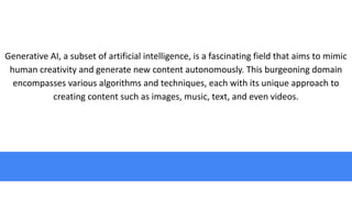 Exploring the Algorithms How Generative AI Functions.pdf