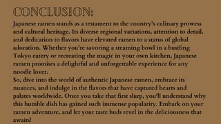 Exploring the Authentic Flavors of Japanese Ramen A Noodle Lover's ...