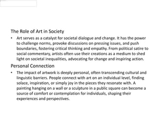 Exploring the Beauty and Significance of Artwork Understanding its ...