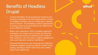 Exploring the Benefits and Challenges of Headless Drupal for Web ...